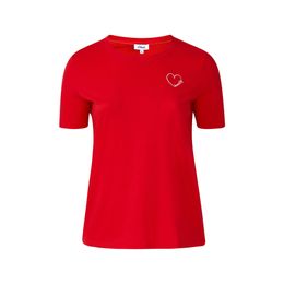 S.oliver Curve T-Shirt Damen Gr&ouml;&szlig;e XXL rot / wei&szlig;