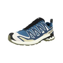 Salomon Laufschuh 'XA Pro 3D V9' Herren Gr&ouml;&szlig;e 45.5 chamois / blau / dunkelblau / wei&szlig;