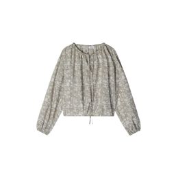 Marc O'Polo Marc O'polo Bluse Damen Gr&ouml;&szlig;e XXL camel / smaragd / wei&szlig;