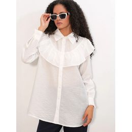 Bigdart Bluse Damen Gr&ouml;&szlig;e XXL wei&szlig;