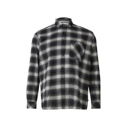 s.Oliver Button Up Shirt male size 4XL Black / White