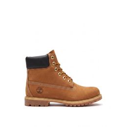 Timberland Lace-Up Boots 'Premium 6 Inch Lace Up Waterproof Boot -- Women's Boots Brown Women's' male size 36 Brown