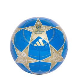 adidas Performance Ball 'UCL Club 25/26 League Stage' Herren Gr&ouml;&szlig;e 3 t&uuml;rkis / gold