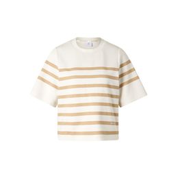 Bogner T-Shirt 'Stacey' Damen Gr&ouml;&szlig;e XXXL dunkelbeige / wei&szlig;