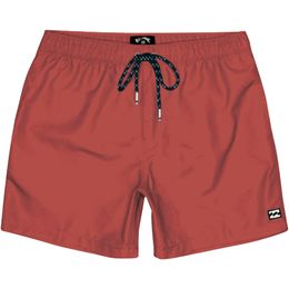 Billabong Boardshorts 'All Day' Herren Gr&ouml;&szlig;e XS orangerot / schwarz / wei&szlig;