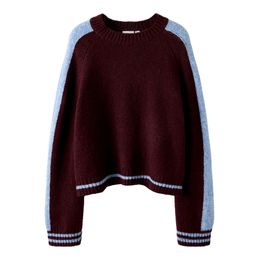 name it Sweater girl size 158/164 Light blue / Wine red
