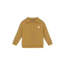 Noppies Sweatshirt 'Rocky' Jungen Gr&ouml;&szlig;e 134 creme / sand / orange