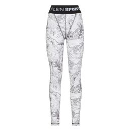 Plein Sport Leggings female size XS Black / White