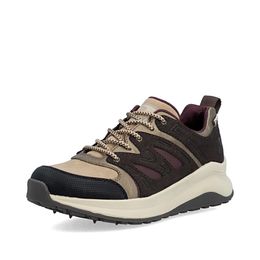 Rieker Sneaker ' Z0900 ' Damen Gr&ouml;&szlig;e 40 beige / braun / lila Sommerschuhe