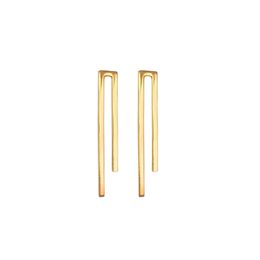 Les Reines Ohrringe 'Great Dignity' Damen Gr&ouml;&szlig;e 7 cm gold