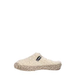 VERBENAS Hausschuh 'Yuma Curly' Damen Gr&ouml;&szlig;e 40 beige