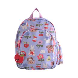 next Backpack girl size One size Olive / Light purple / Red / White