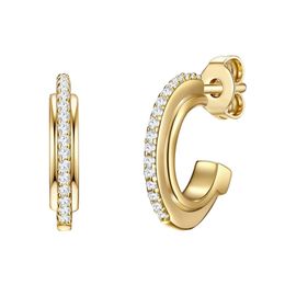 Glanzst&uuml;cke M&uuml;nchen Glanzst&uuml;cke M&uuml;nchen Ohrringe Damen Gr&ouml;&szlig;e One Size gold / silber