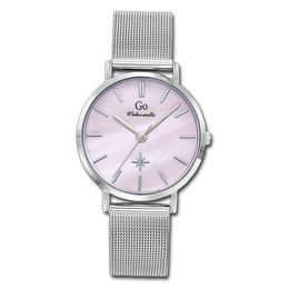 Go Girlonly Analoguhr Damen Gr&ouml;&szlig;e One Size silber