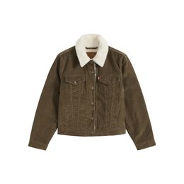 Levi's Levi's Jacke 'Original Sherpa Trucker' Damen Gr&ouml;&szlig;e S oliv Sommerjacke