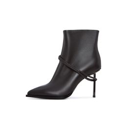 CESARE GASPARI Ankle Boots female size 38 Black