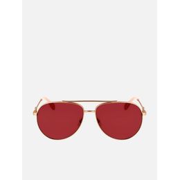 Longchamp Sonnenbrille Damen Gr&ouml;&szlig;e 58 gold