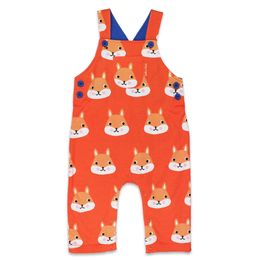 Toby Tiger Latzhose 'Eichh&ouml;rnchen' Jungen Gr&ouml;&szlig;e 68 orange