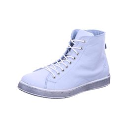 Andrea Conti Sneaker high 'Sneaker High Damen 0341500 821 Echtleder in blau' Damen Gr&ouml;&szlig;e 37 blau
