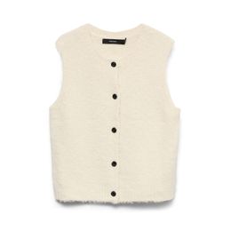 V&eacute;ro Moda Vero Moda Weste 'VMNovah' Damen Gr&ouml;&szlig;e S wei&szlig;