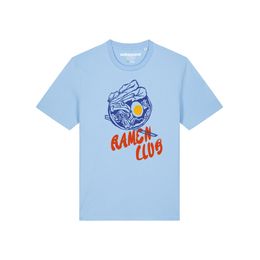 Watapparel T-Shirt 'Ramen Club' Herren Gr&ouml;&szlig;e XS enzian / hellblau / dunkelgelb / rot