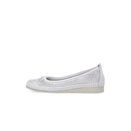 Venezia Ballerina Damen Gr&ouml;&szlig;e 39 wei&szlig; Sommerschuhe