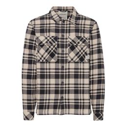 11 Project Button Up Shirt 'Mattes' male size XXL Beige / Black
