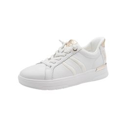 Tamaris Sneaker Damen Gr&ouml;&szlig;e 40 ecru / wei&szlig; Sommerschuhe