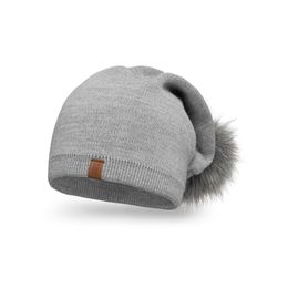 Vivisence M&uuml;tze '70105' Damen Gr&ouml;&szlig;e 54/64 hellgrau