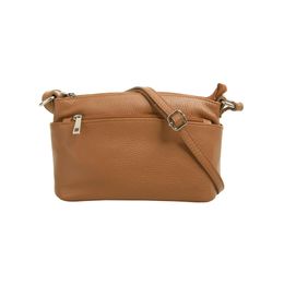 CLUTY Umh&auml;ngetasche Damen Gr&ouml;&szlig;e One Size cognac