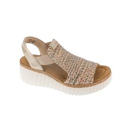 Rieker Sandale 'Rieker Sandals 69172' Damen Gr&ouml;&szlig;e 40 beige