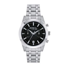Breil Uhr 'Rank' Herren Gr&ouml;&szlig;e One Size schwarz / silber
