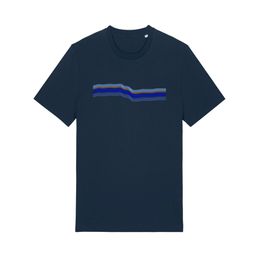Kultgut Shirt 'Sportive Line' Herren Gr&ouml;&szlig;e L navy
