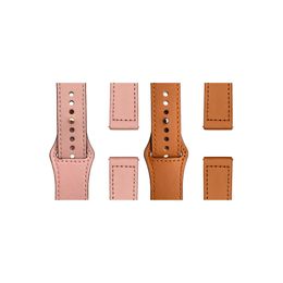 Wristr Smartwatch-Armband 'Pin' Herren Gr&ouml;&szlig;e One Size braun / rosa