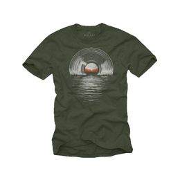 MAKAYA Shirt 'Sea Record' male size 5XL Green