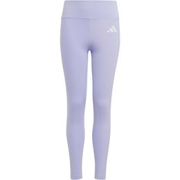 adidas Performance Sporthose 'Opt Fav' M&auml;dchen Gr&ouml;&szlig;e 152 helllila / wei&szlig;