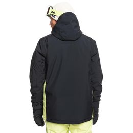 Quiksilver Outdoorjacke Herren Gr&ouml;&szlig;e XXL limone / schwarz