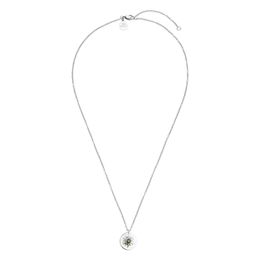 PURELEI Kette 'Luana Coin' Damen Gr&ouml;&szlig;e 50 / 55cm silber