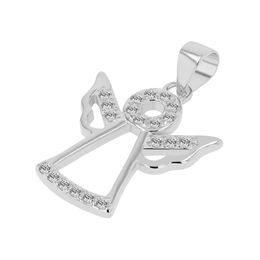 Akzent Anh&auml;nger '"Eira" aus 925 Sterlingsilber, rhodiniert, langlebig' Damen Gr&ouml;&szlig;e One Size silber