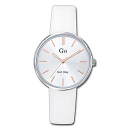 Go Girlonly Analoguhr Damen Gr&ouml;&szlig;e One Size silber