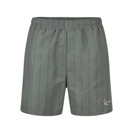 Karl Kani Badeshorts Herren Gr&ouml;&szlig;e XXL oliv / wei&szlig;