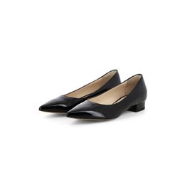 Evita Ballerina 'Franca' Damen Gr&ouml;&szlig;e 45 schwarz Sommerschuhe