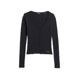 Superdry & Co Strickjacke 'Essential' Damen Gr&ouml;&szlig;e L marine