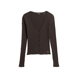 Superdry & Co Knit Cardigan 'Essential' female size XXL Brown