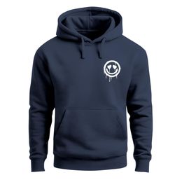 Neverless Sweatshirt 'Smile' Herren Gr&ouml;&szlig;e XXXL navy