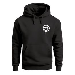 Neverless Sweatshirt 'Smile' Herren Gr&ouml;&szlig;e XL schwarz