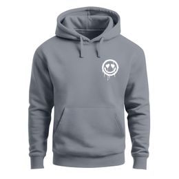 Neverless Sweatshirt 'Smile' Herren Gr&ouml;&szlig;e L grau