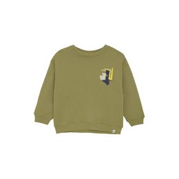 Noppies Pullover 'Ray' Jungen Gr&ouml;&szlig;e 92 gelb / grau / oliv / offwhite