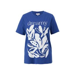 s.Oliver T-Shirt Damen Gr&ouml;&szlig;e XL blau / wei&szlig;