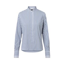BOSS Bluse Damen Gr&ouml;&szlig;e XS blau / naturwei&szlig;